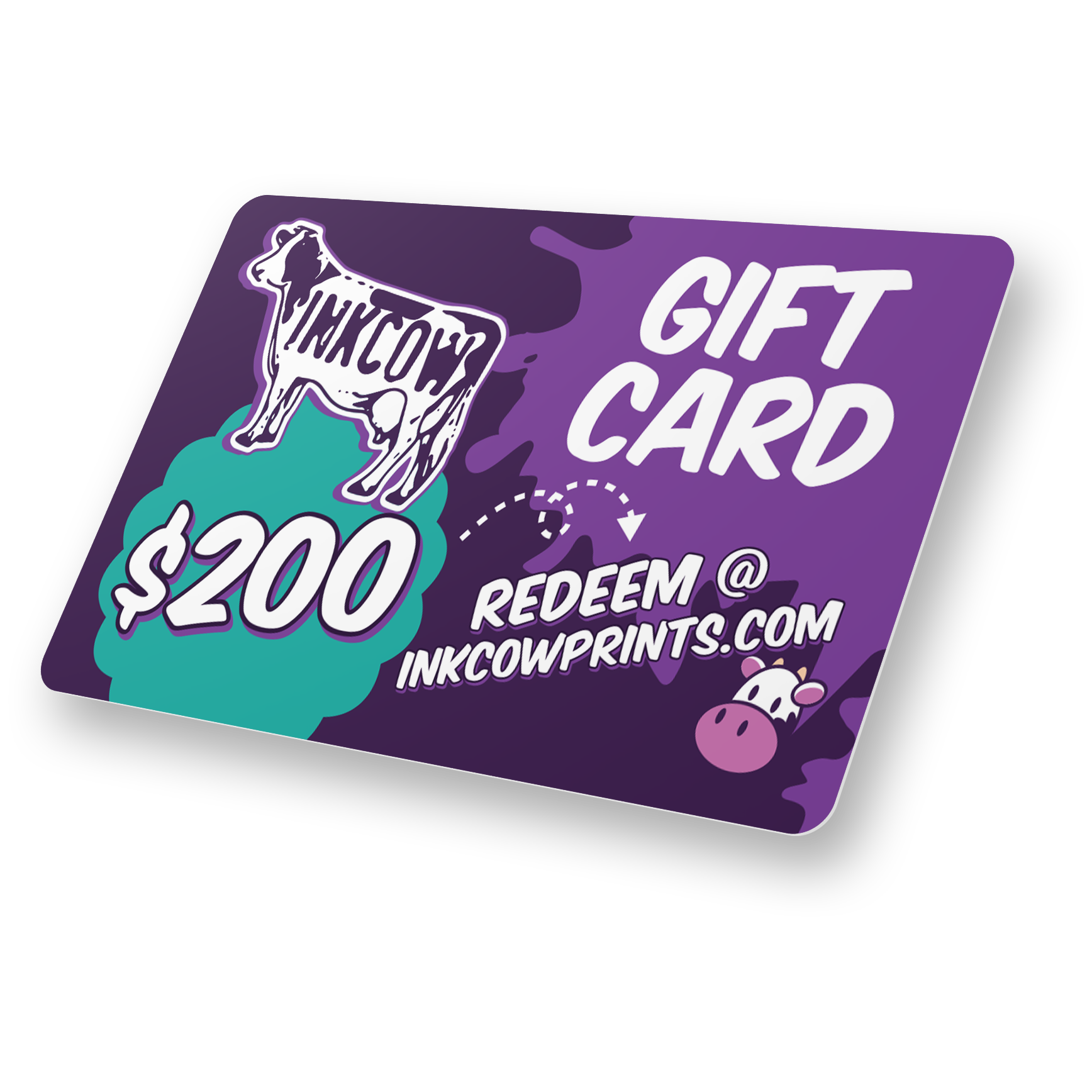 InkCowPrints Gift Card